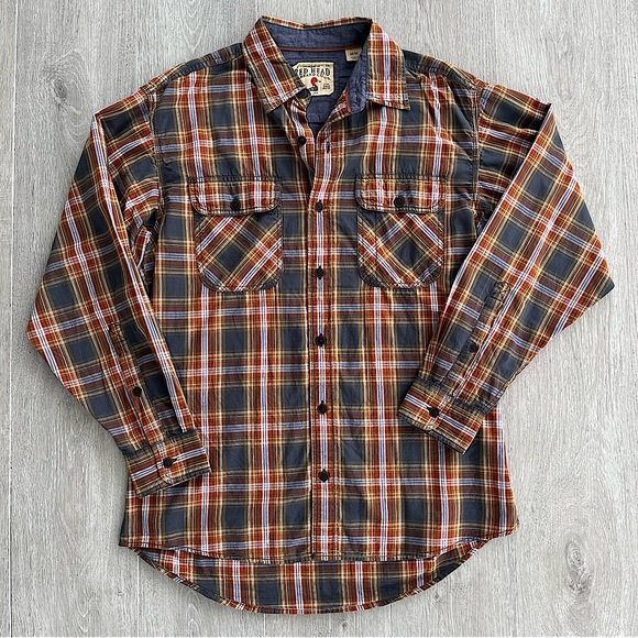 RedHead | Shirts | Redhead Plaid Button Down Long Sleeve Shirt | Poshmark